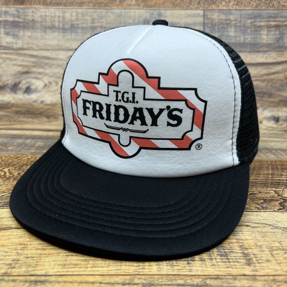 Unbranded | Accessories | Tgi Fridays Mens Trucker Hat Black Snapback ...